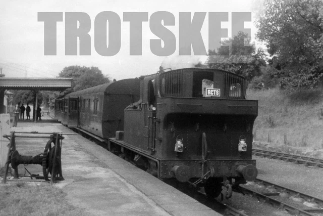 LARGER NEGATIVE BR British Railways Steam Loco 5802 Class 5800 ...