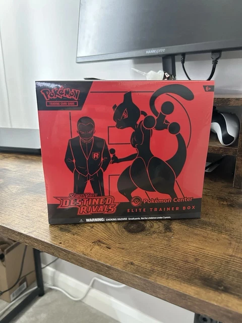 POKEMON TCG: DESTINED Rivals ETB Elite Trainer Box Pokemon Center ...