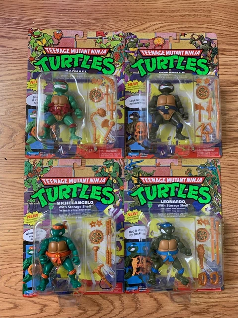 TEENAGE MUTANT NINJA Turtles Classic Retro Figure 2022 Set Of 4 ...