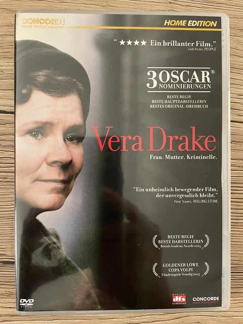 VERA DRAKE - DVD - Drama/Thriller - Mike Leigh EUR 1,99 - PicClick DE