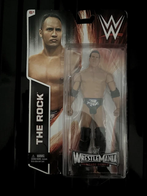 WWE THE ROCK Wrestlemania Heritage Series Wrestling Action Figure Very Rare £31.92 - PicClick UK