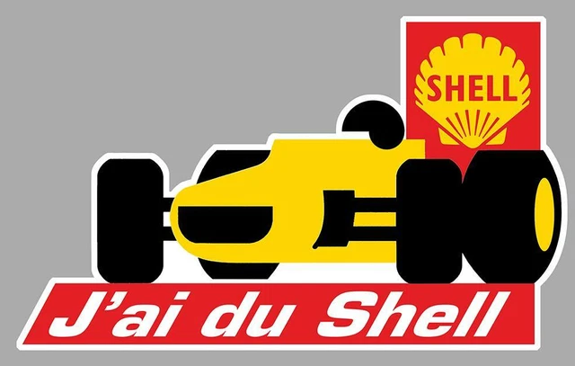 SHELL STICKER VINYLE laminé EUR 5,75 - PicClick FR
