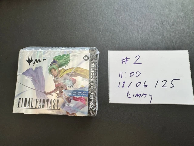 MAGIC THE GATHERING Final Fantasy Collector Booster Box FF MTG - IN ...