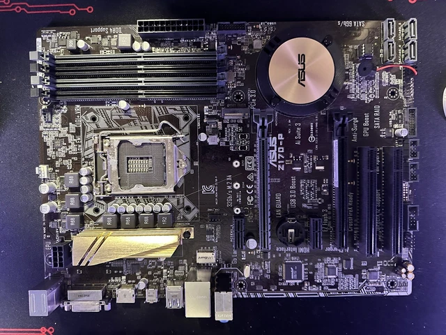 ASUS Z170-P MOTHERBOARD Intel Z170 LGA 1151 DDR4 USB 3.1 + Ram + Cpu Fan £70.00 - PicClick UK