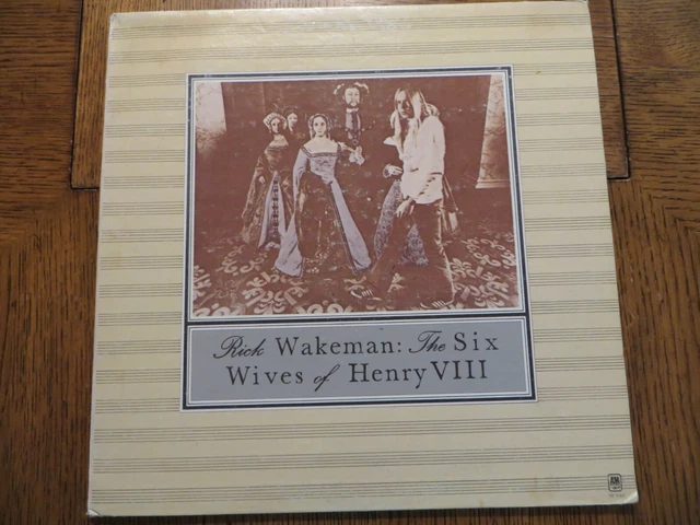 RICK WAKEMAN - The Six Wives Of Henry VIII - 1973 - A&M SP-4361 LP ...