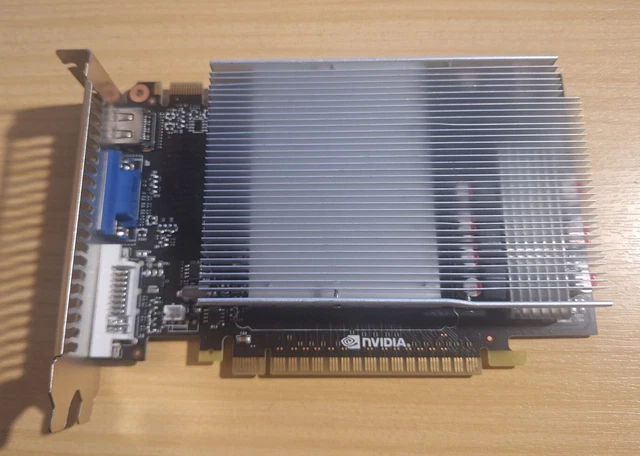 SCHEDA VIDEO NVIDIA 1050 Ti 4GB SENZA VENTOLA USCITE HDMI DVI-I VGA ...