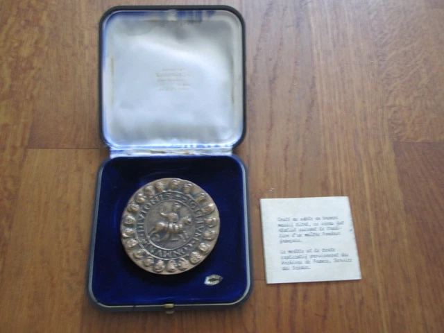 ANCIENNE MEDAILLE BRONZE Sigilum Communie Divionis Douet D'arcq ...