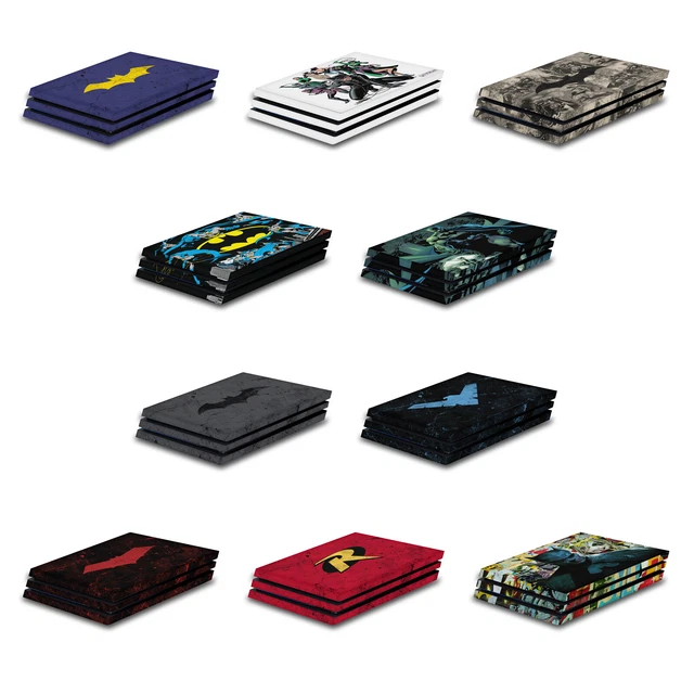 BATMAN DC COMICS Logos And Comic Book Vinyl Skin Decal For Sony Ps4 Pro ...