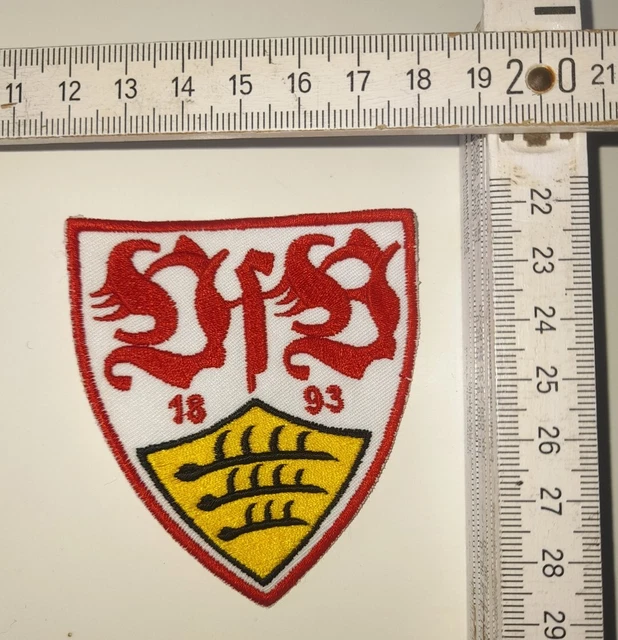 VFB STUTTGART VINTAGE 1893 Aufnäher Patch Sammlung weiß rot Schwaben ...