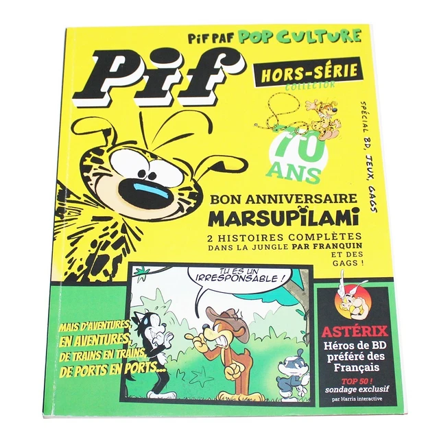 BANDE DESSINÉE PÉRIODIQUE Pif hors série collector numéro 3 no gadget ...