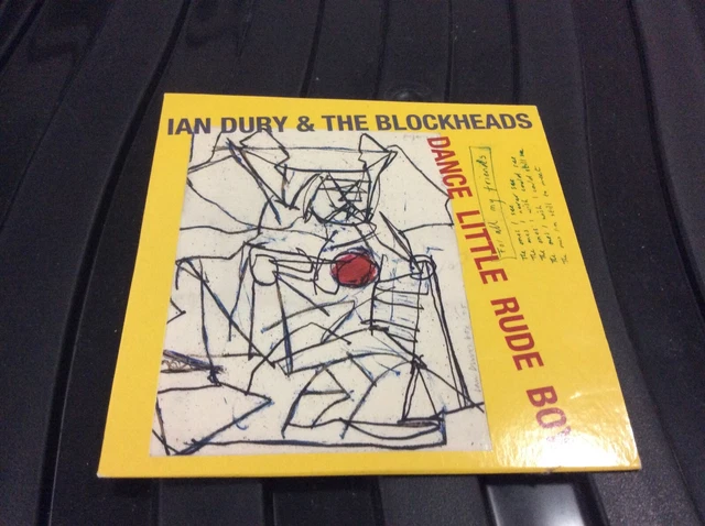 IAN DURY @THE Blockheads Dance Little Rude Boy 2 Track Cd In Card ...