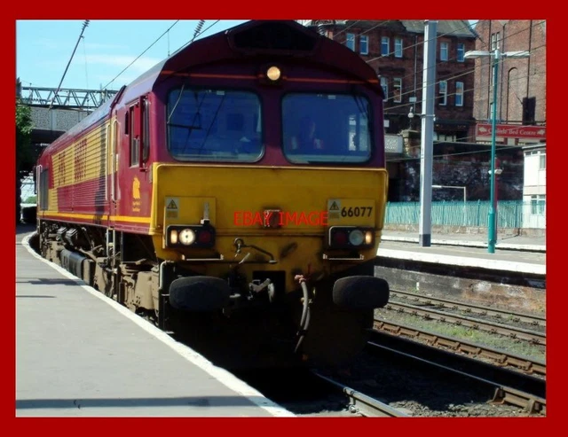 PHOTO CLASS 66 Loco No 66077 (2) £1.65 - PicClick UK