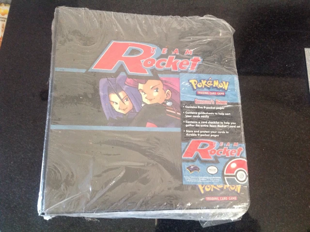 POKEMON TEAM ROCKET binder new and sealed original folder £36.00 ...