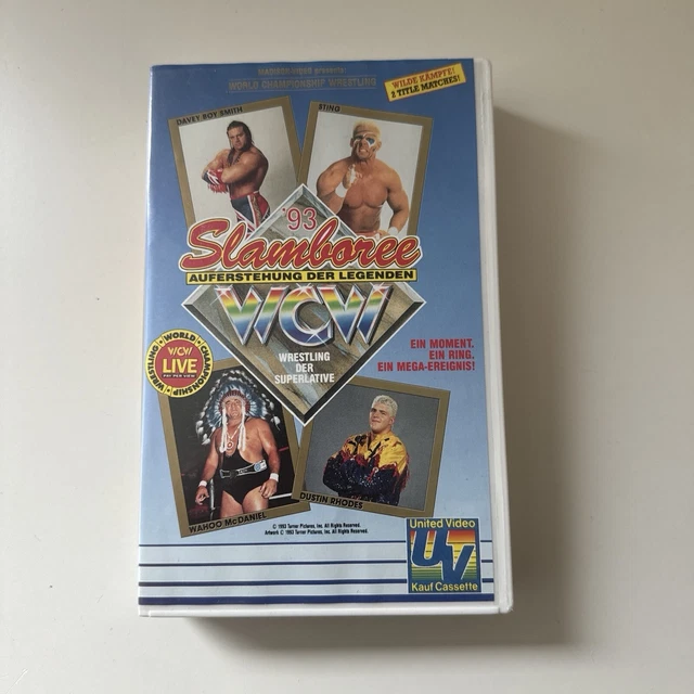 WCW SLAMBOREE 1993 WWF WWE Sting Vader EUR 20,00 - PicClick DE