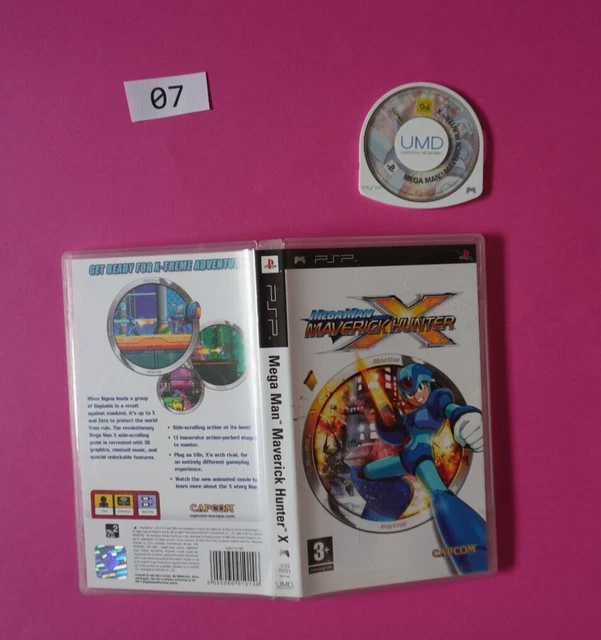 MEGA MAN MAVERICK Hunter X Sony PSP Capcom £34.99 - PicClick UK