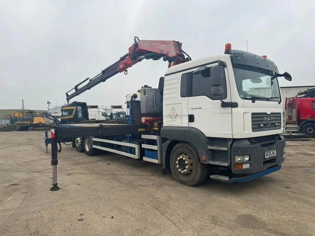 MAN TGA 26 360 Hiab Lorry Fassi F360 Xp £19,995.00 - PicClick UK