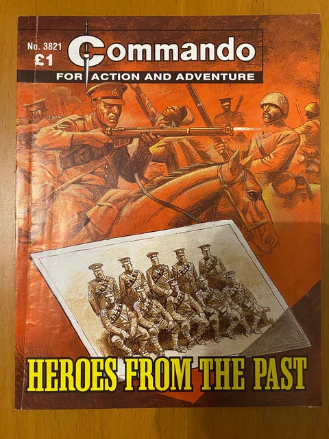 COMMANDO COMIC NUMBER 3821 Heroes from the Past EUR 3,50 - PicClick IT