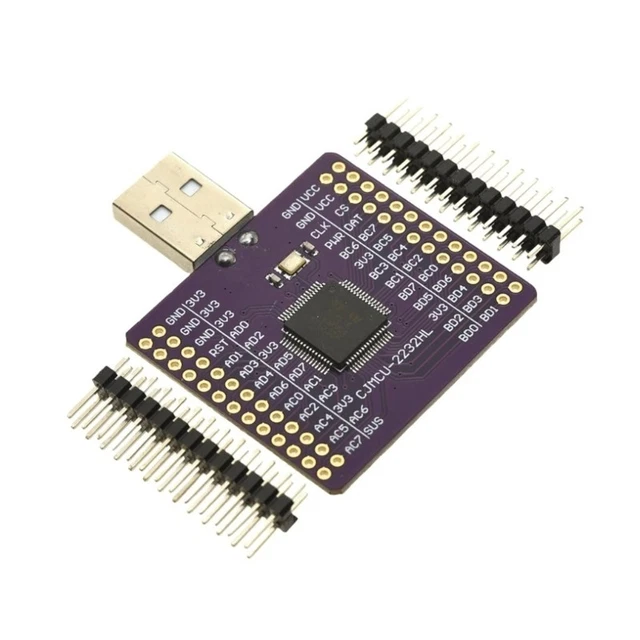 FT2232HL DEVELOPMENT BOARD FT2232H USB Port To RS232/UART/FIFO/SPI/I2C ...