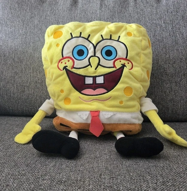 SPONGEBOB SQUAREPANTS SQUARE Plush Soft Toy Nickelodeon Official 2018 £ ...