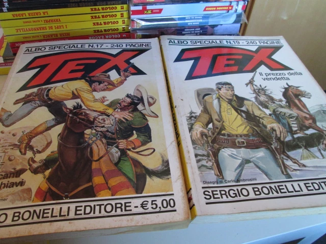 LOTTO 2 FUMETTI Tex Willer Speciale Gigante n. 17-19 - Ediz. Originale ...