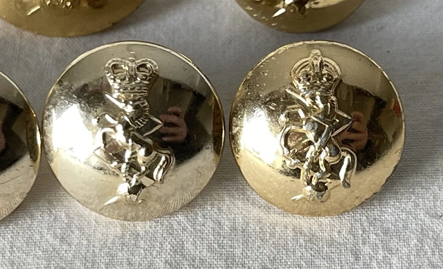 12 VINTAGE STAYBRITE REME Royal Electrical Mechanical Engineers ...