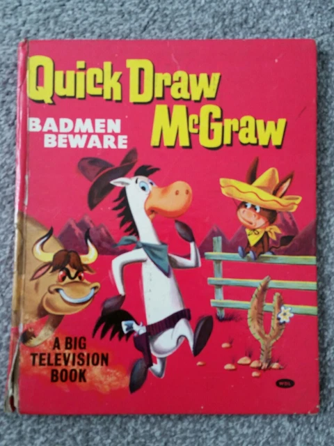 QUICK DRAW MCGRAW Badmen Beware UK Print Rare . £3.00 - PicClick UK