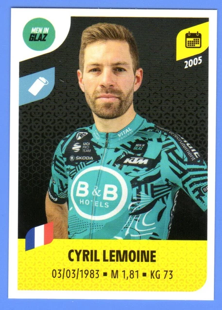 STICKERS PANINI TOUR DE FRANCE 2021 #111 Cyril LEMOINE EUR 1,25 ...