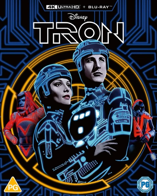 TRON 4K UHD Blu-Ray Jeff Bridges David Warner 1982 Brand New Sealed ...