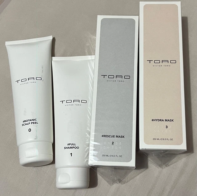GAMME COMPLÈTE DE soins capillaire Victor Toro / gommage, shampoing ...