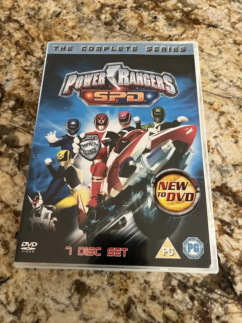 POWER RANGERS SPD (The Complete Series) PAL R2 DVD BOXSET £29.99 ...
