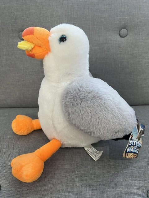 STEVEN THE SEAGULL 12" Soft Plush Toy Bird With Chip Seaside With Tag £ ...