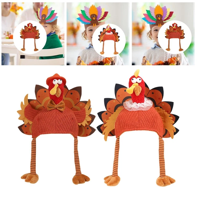 THANKSGIVING TURKEY HAT Cap Night Event for Fall Events Holiday Party ...