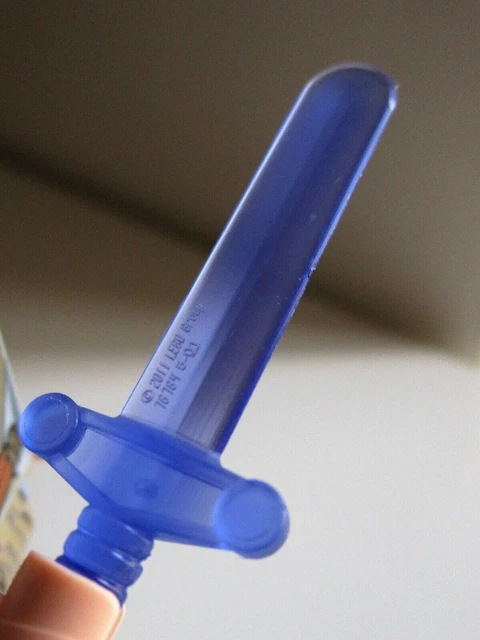 LEGO-SPADA-ARMA-WEAPON-MINIFIGURE-TRANS-VIOLA-ELSA SPADA CORTA-76764 ...