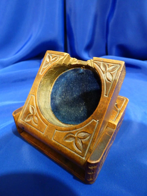 PORTE MONTRE A Gousset Ancien En Bois Sculpte Et Repliable. Ref 5658 ...