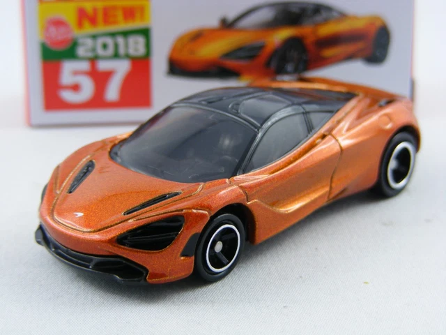 MCLAREN 720S ORANGEMETALLIC, Takara Tomy Tomica # 57, 1/62 EUR 7,95 - PicClick DE