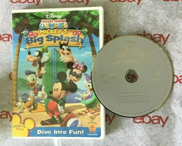 MICKEY MOUSE CLUBHOUSE - Mickey's Big Splash (DVD, 2009) Playhouse ...