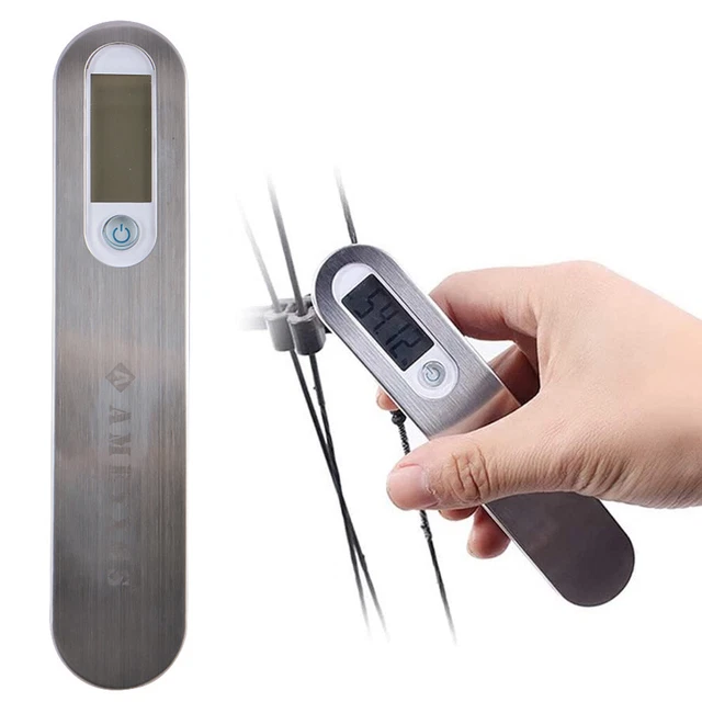 0-110LBS BOW SCALE Archery Tool Digital Draw Weight Compound Longbow ...