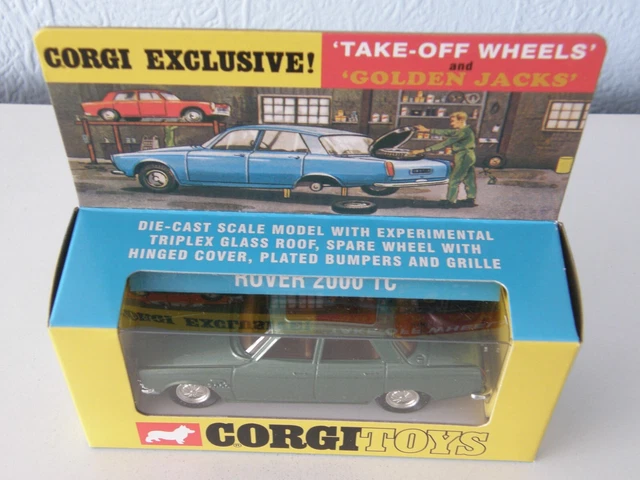 CORGI MODEL CLUB replica Corgi Toys no 275 Rover 2000 TC $50.01 ...