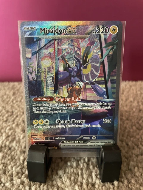 POKÉMON TCG MIRAIDON ex Scarlet & Violet Base Set 244/198 Holo Special ...