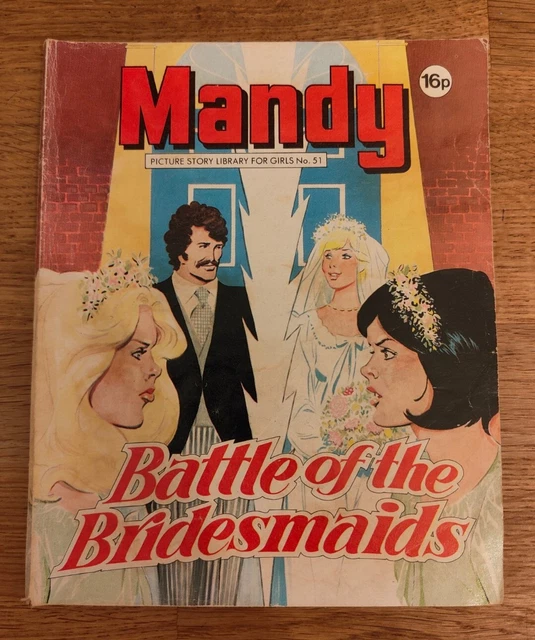 COMIC - MANDY Picture Story Library For Girls No #51 Battle Of The ...
