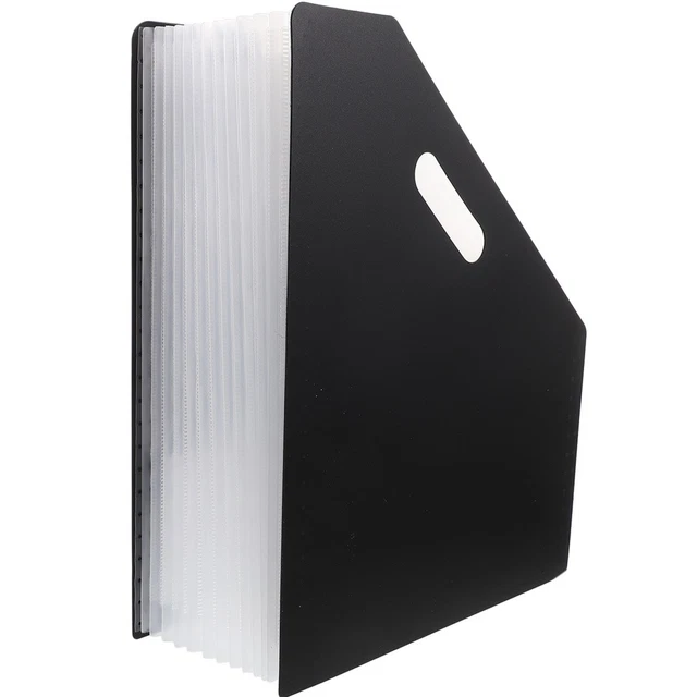 FILE ACCORDION ORGANIZER Document Organiser Standing Folders Holder $30 ...