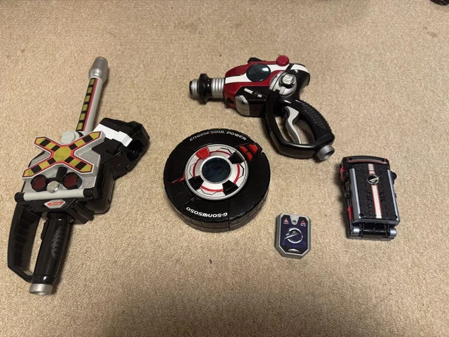 POWER RANGERS RPM Goonger Morpher Weapon 4p Engine Soul set BANDAI ...