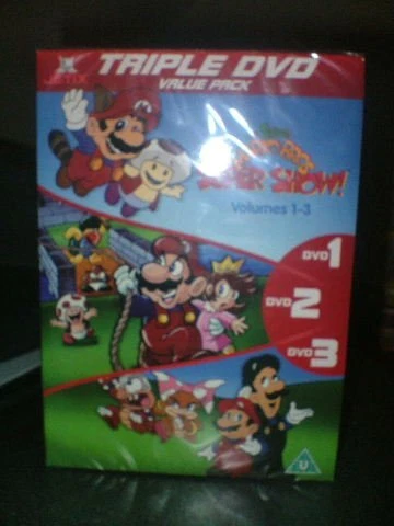 THE SUPER MARIO Bros Super Show Volumes 1-3 Triple Dvd Boxset £49.99 ...