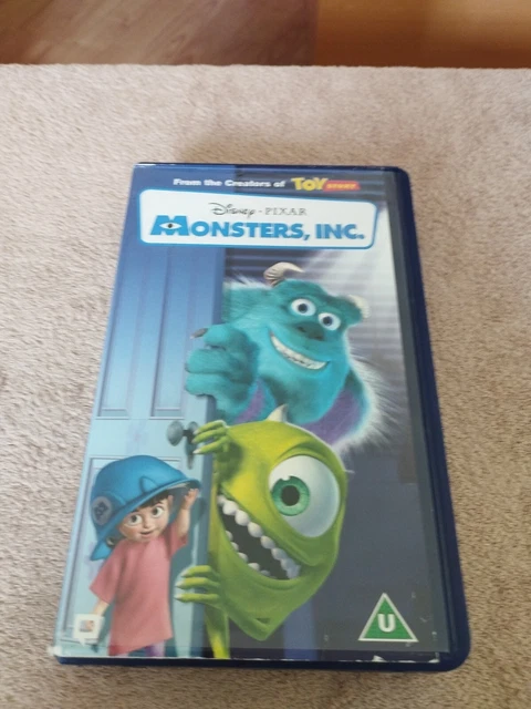 MONSTER,INC - WALT Disney PAL VHS Video Tape.Tested.Disney Box £3.50 ...
