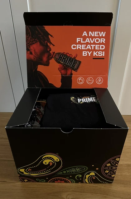 PRIME HYDRATION X Ksi Bundle-Limited Edition-Uk 12 Pack + Size L T ...