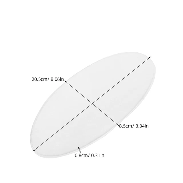 2PCS SILICONE CALF Pads Adhesive Calf Soft Invisible Straight Leg £14. ...