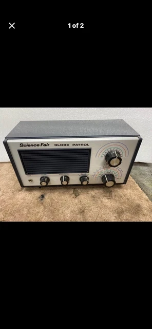 SCIENCE FAIR GLOBE Patrol 4-Band Shortwave Receiver Kit 28-205 £33.44 ...