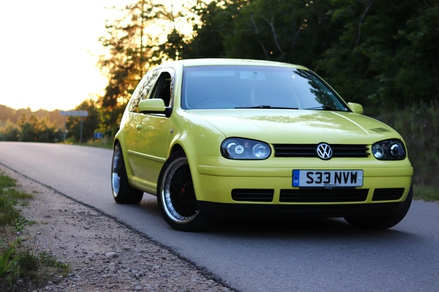 VOLKSWAGEN GOLF GTI MK4 yellow colour concept £2,500.00 - PicClick UK