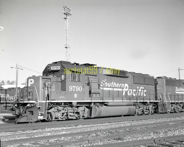 LOCOMOTIVA SP SOUTHERN Pacific EMD GP60 #9790 - negativo ferroviario originale EUR 21,35 ...