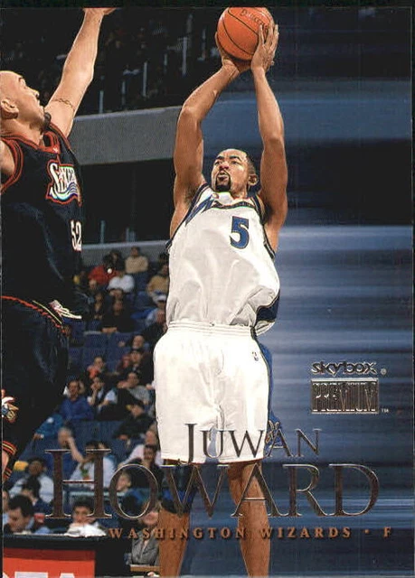 1999-00 SKYBOX PREMIUM Washington Wizards Basketball Card #66 Juwan ...